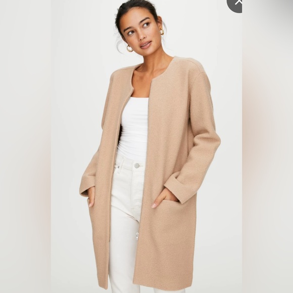 Wilfred | Jackets & Coats | Aritzia Wilfred 0 Merino Wool Jacket Xs ...